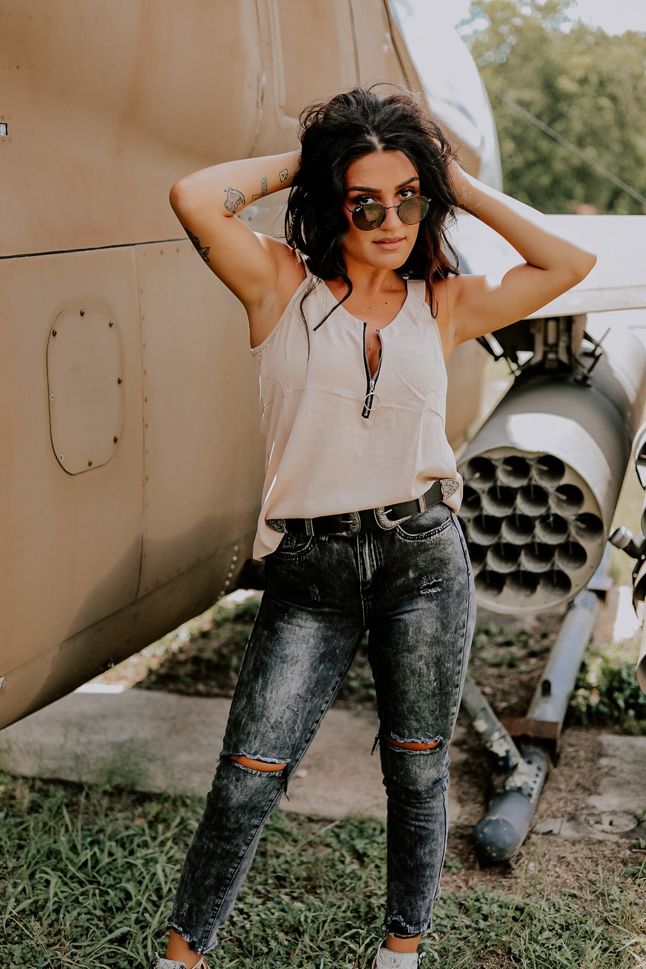Top Gun Tank – Wandering Gypsy Boutique & Salon